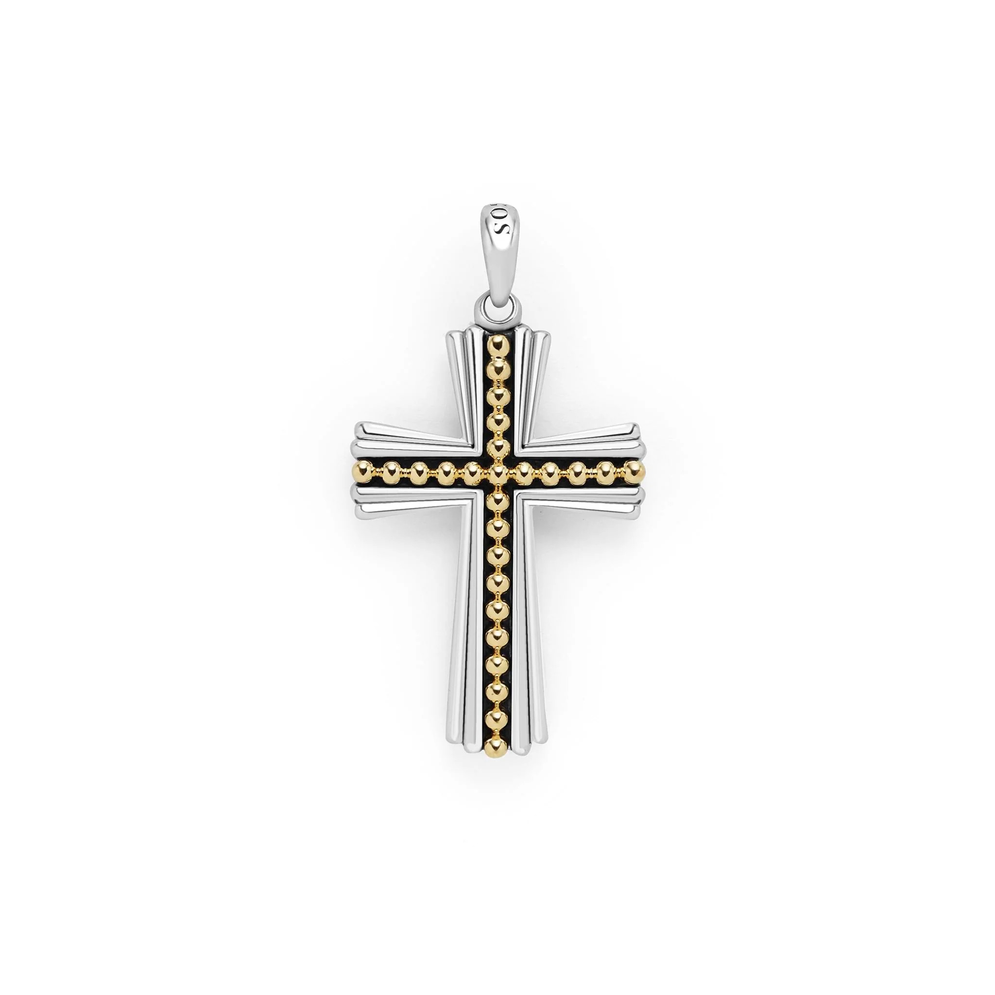 Two-Tone Cross Amulet – Gunderson's Jewelers