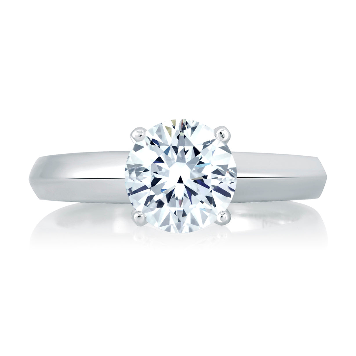 The Six Prong Solitaire Engagement Ring – Gunderson's Jewelers