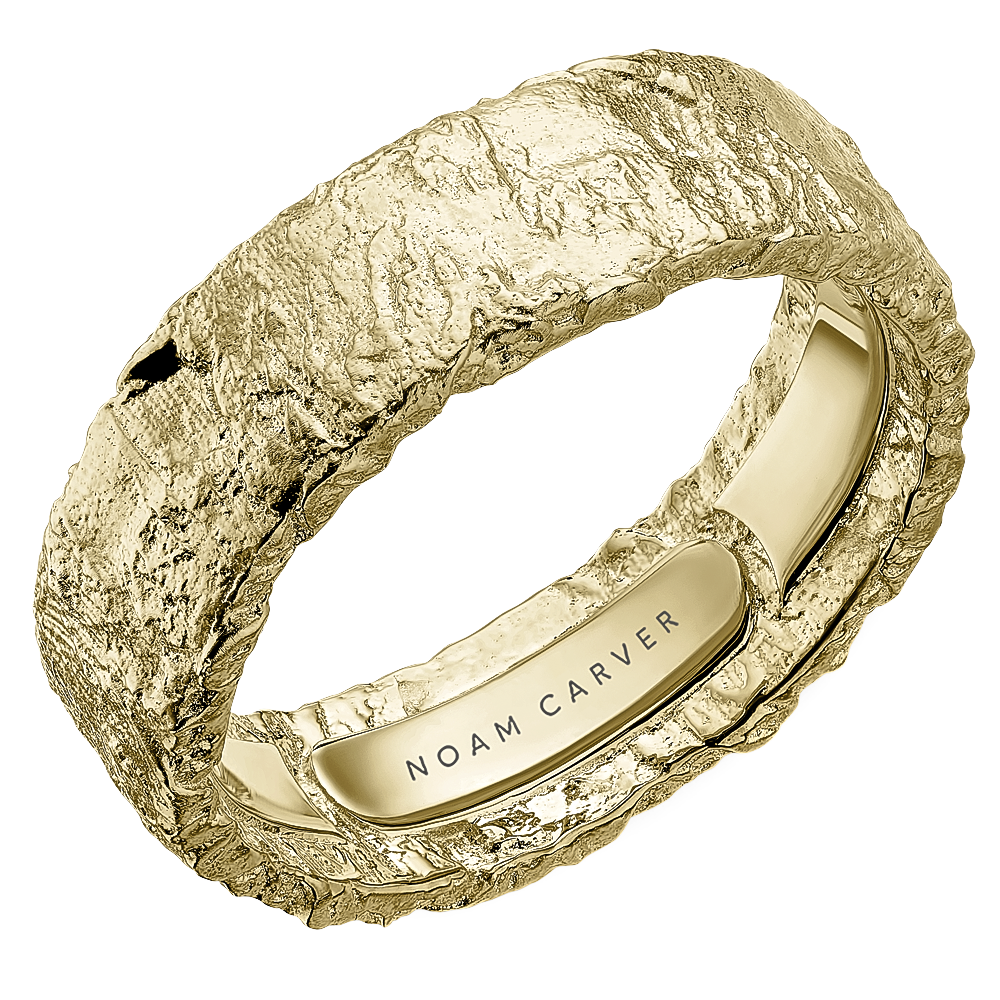 14K Gold Textured Wedding Band – Gunderson's Jewelers