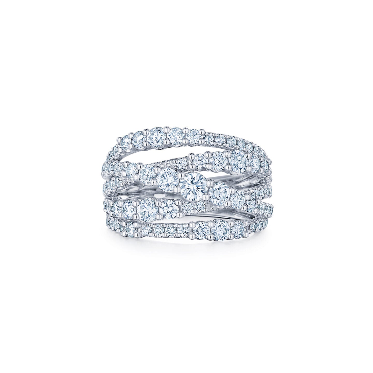5-Row Ring with 2.03ctw Diamonds – Gunderson's Jewelers