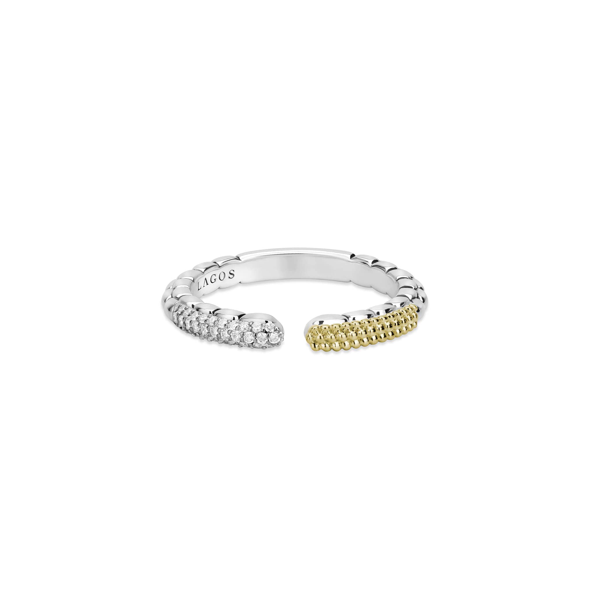 Open Diamond Stacking Ring – Gunderson's Jewelers