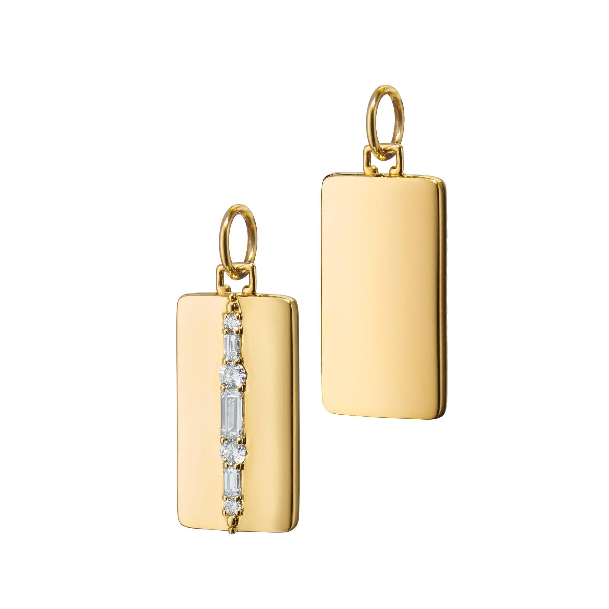 Engravable Diamond Pendant – Gunderson's Jewelers